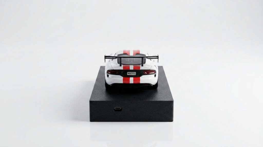 Dodge Viper ACR Car Alarm Clock LED Display
